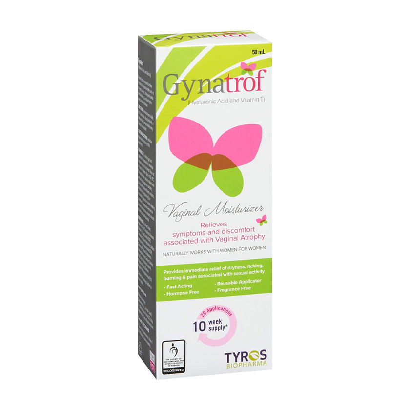 Gynatrof Natural Vaginal Moisturizer - Urology Health Store Canada
